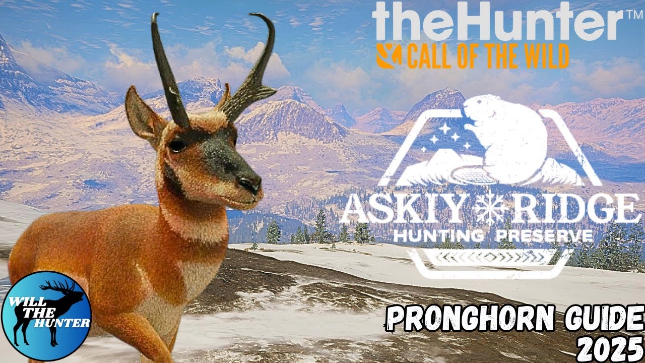 Askiy Ridge Pronghorn Guide | TheHunter Call Of The Wild 2025 - YouTube