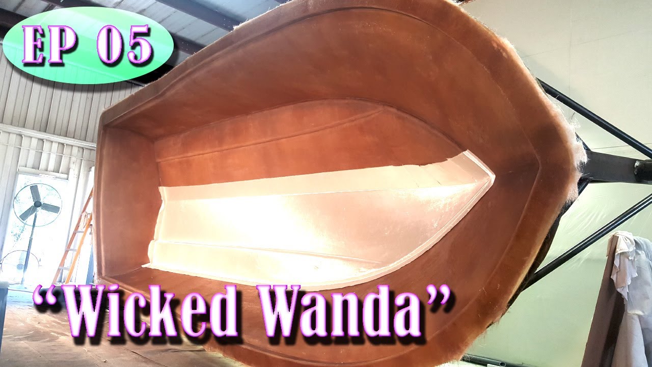 "Wicked Wanda" gets LAID?? 😳 1708 Hand Laid on the Hull Bottom. EXTREME ...