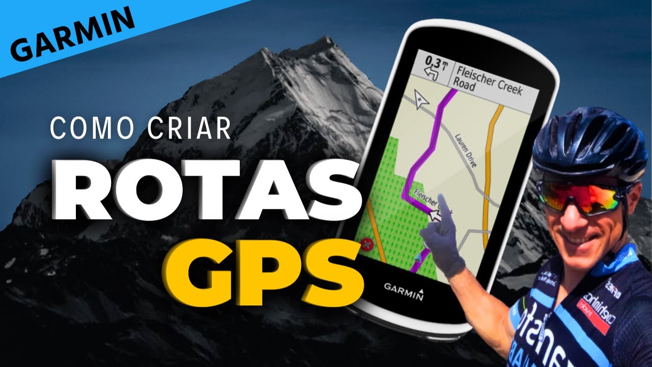 Como criar ROTAS GPS no Garmin? Aprenda JÁ! - YouTube