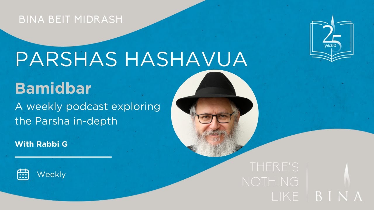 Parsha Bamidbar 5785 - YouTube