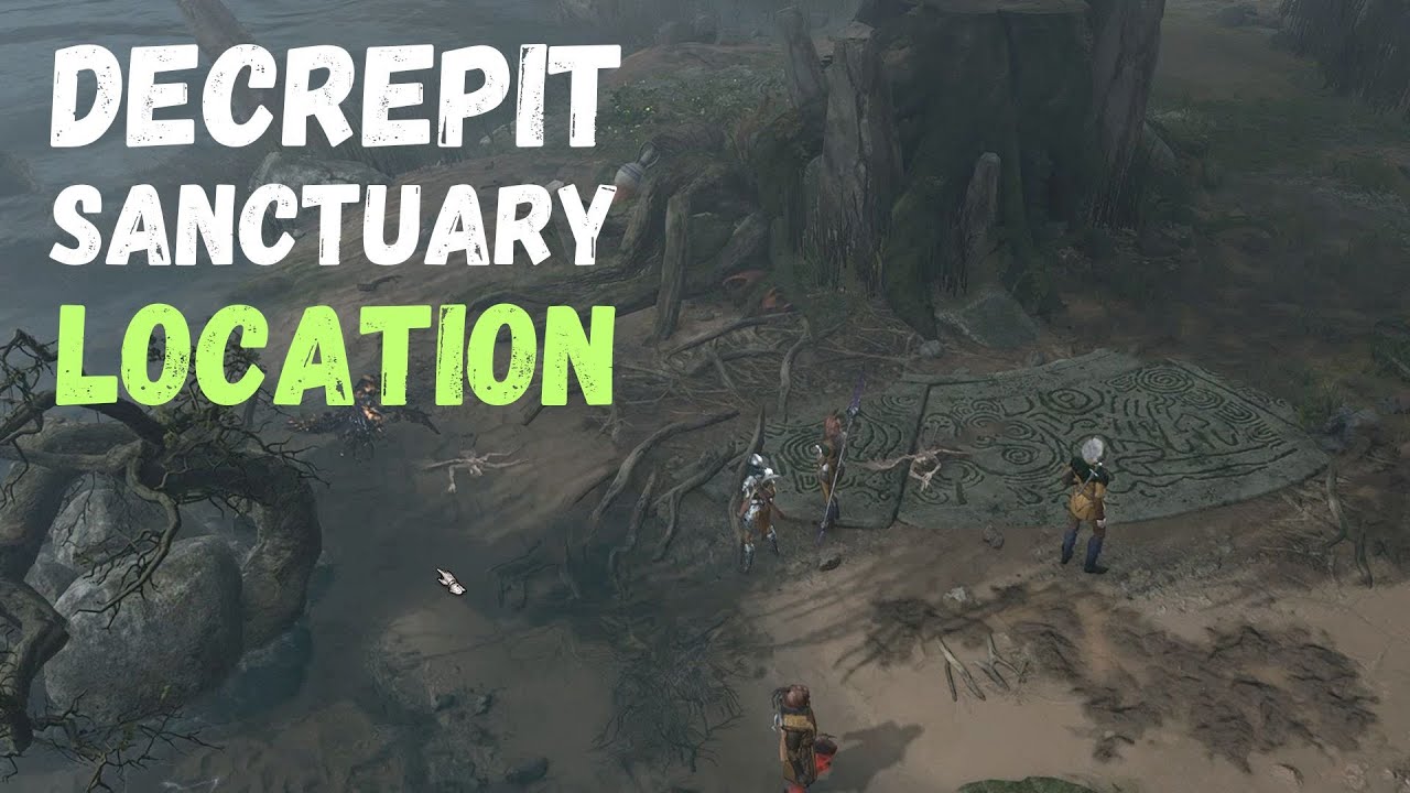 Baldur's Gate 3 Decrepit Sanctuary Location | How to get to the ...