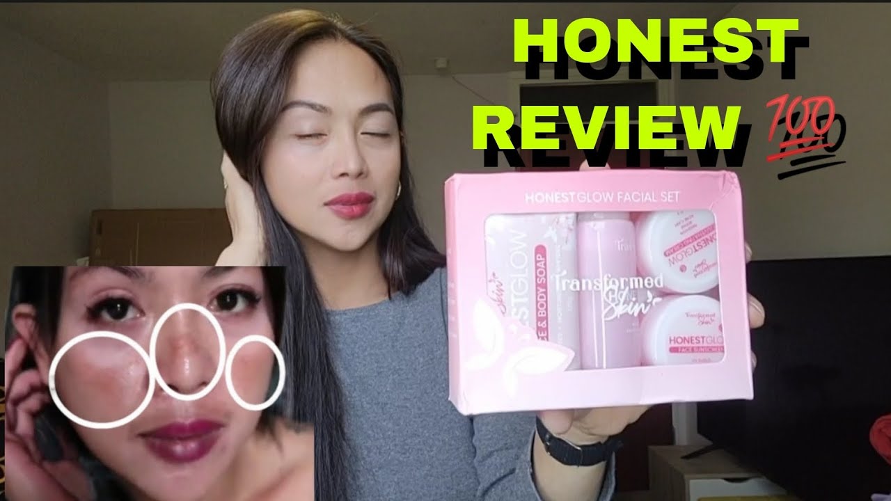 HONEST GLOW FACIAL SET (REVIEW 💯% EFFECTIVE BA???) - YouTube