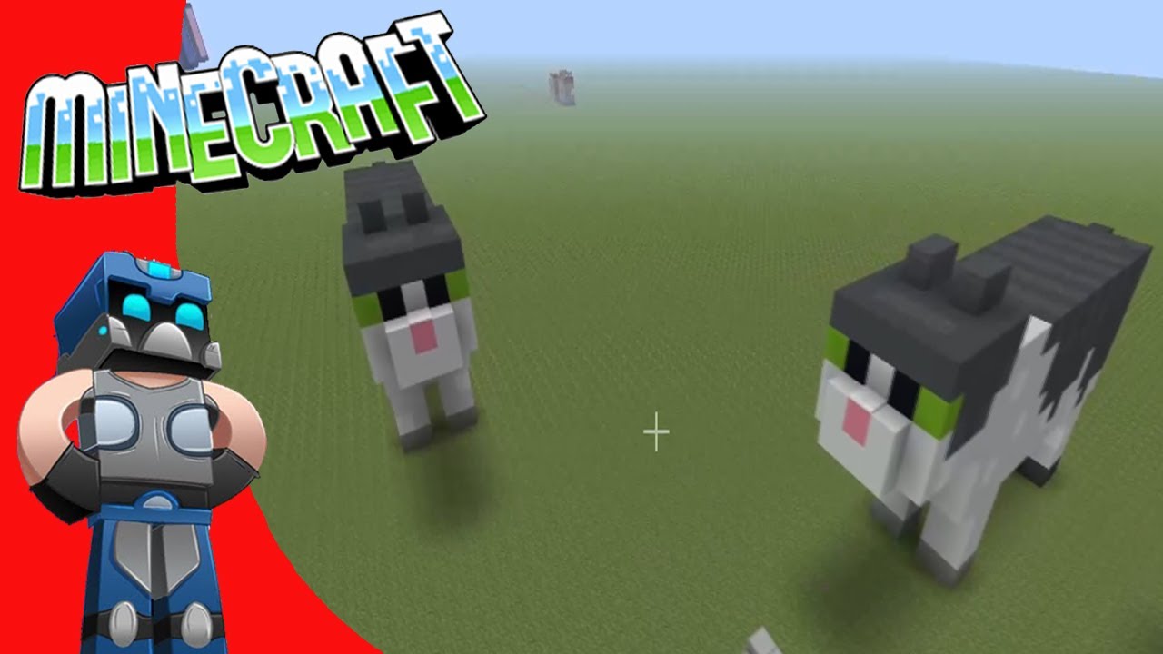 Minecraft: Como hacer Gato 3D Tutorial - YouTube