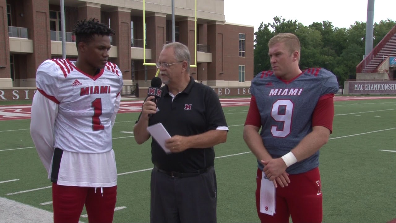 2018 Miami Football Fall Camp - Isaiah Gentry-Madaris & Alex Malzone ...