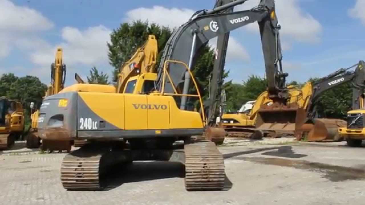 Volvo EC 240 LC, 2000, 10.200 h #3741 - YouTube