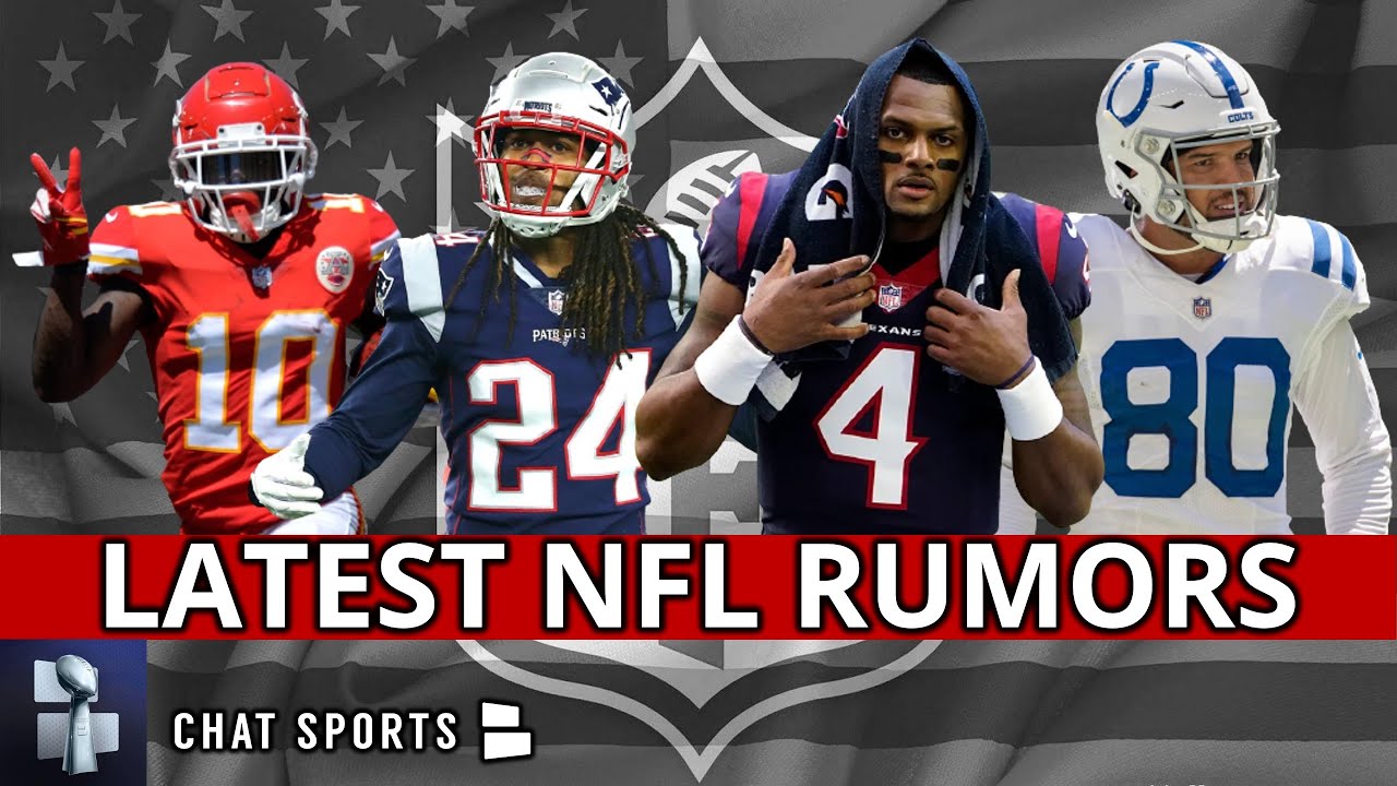 NFL Trade Rumors On Deshaun Watson & Stephon Gilmore + Trey Burton Free ...