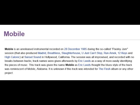 Prince - Mobile (unreleased instrumental) ⚜️ - YouTube