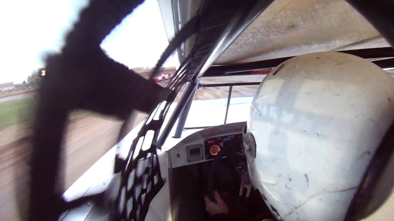 Darrell Nelson #44 U. S. Steel Late Model - Cedar Lake Speedway Heat #1 ...