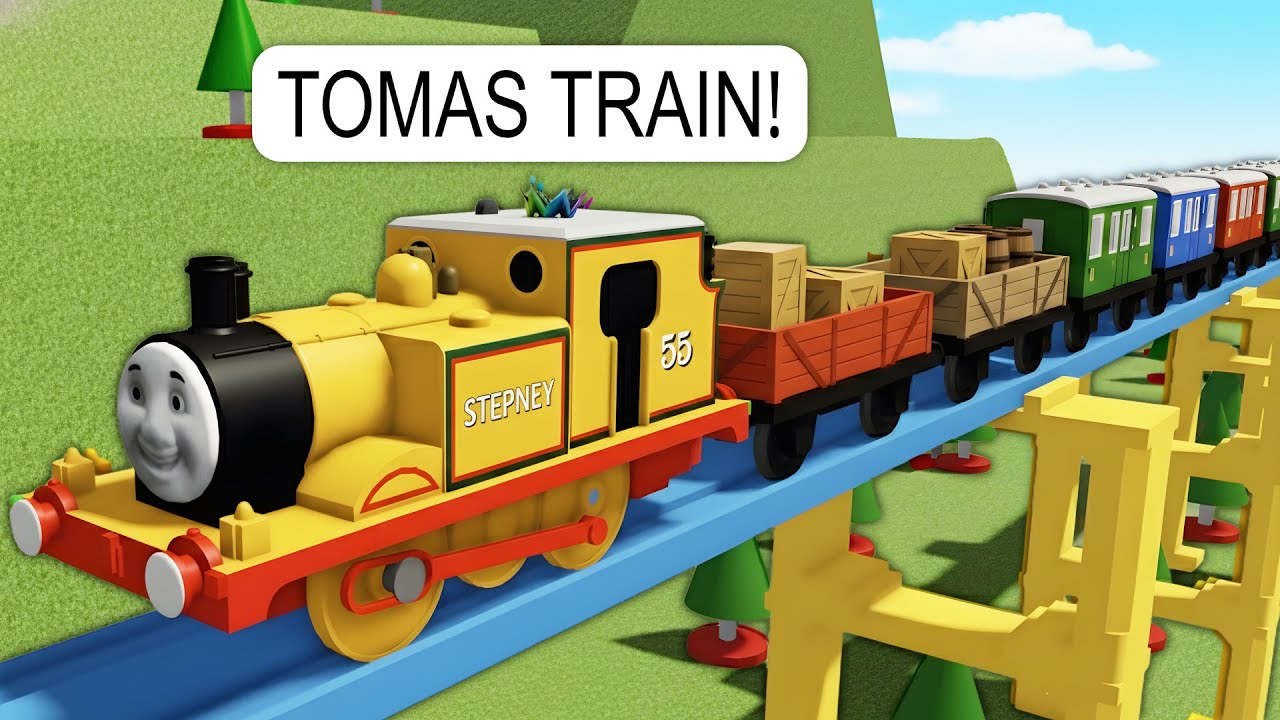 I Drive Thomas Train on Roblox BUT Pull TOO MANY Carriages - YouTube