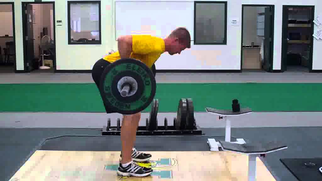 BB Bent Underhand Row - YouTube