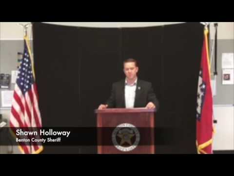 Benton County Sheriff's news conference in connection with the death of ...