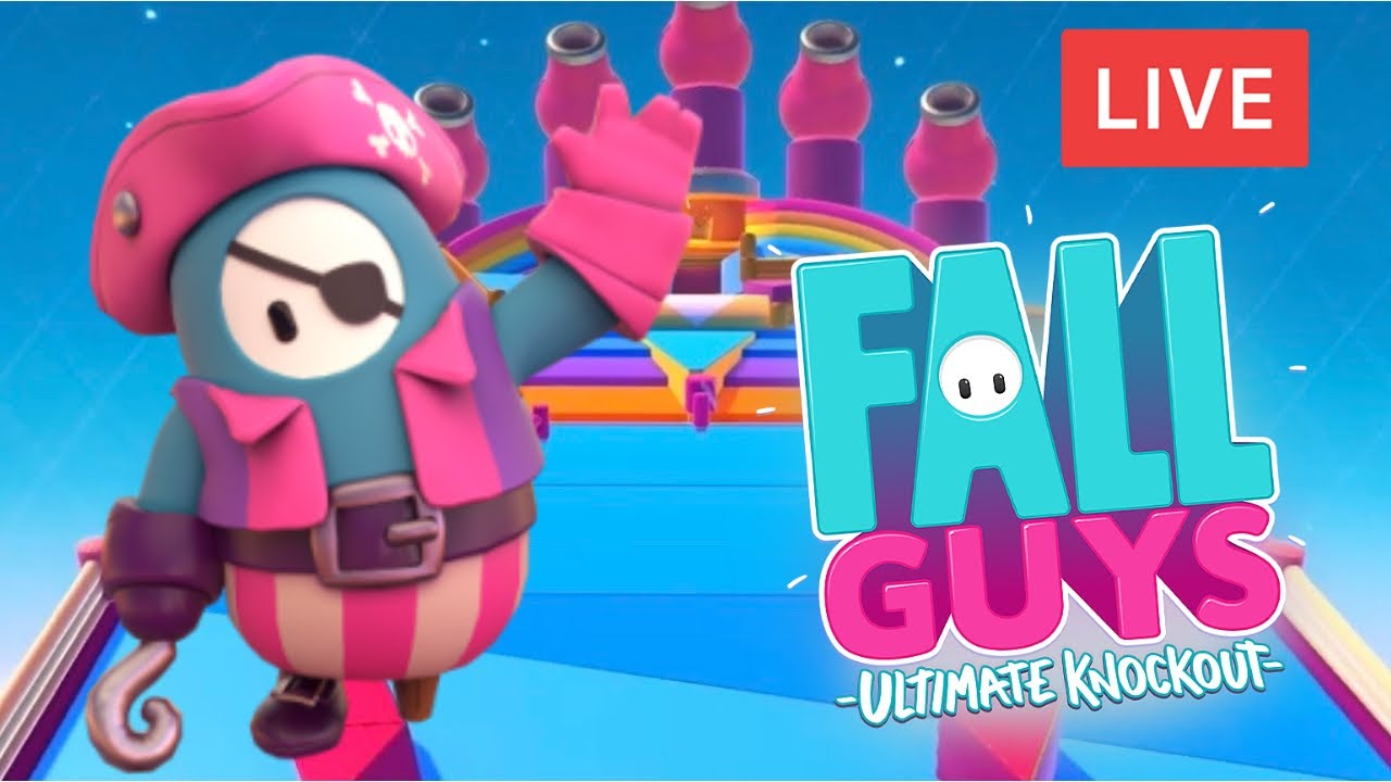 Playing Fall Guys LIVE - YouTube