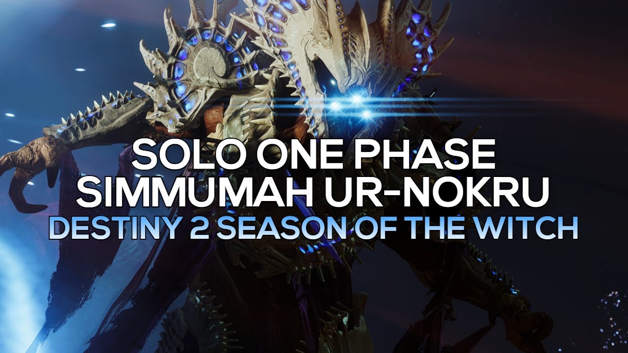 Solo 1 Phase Simmumah w/ Game Breaking Bug - Trinary Vision Trait ...