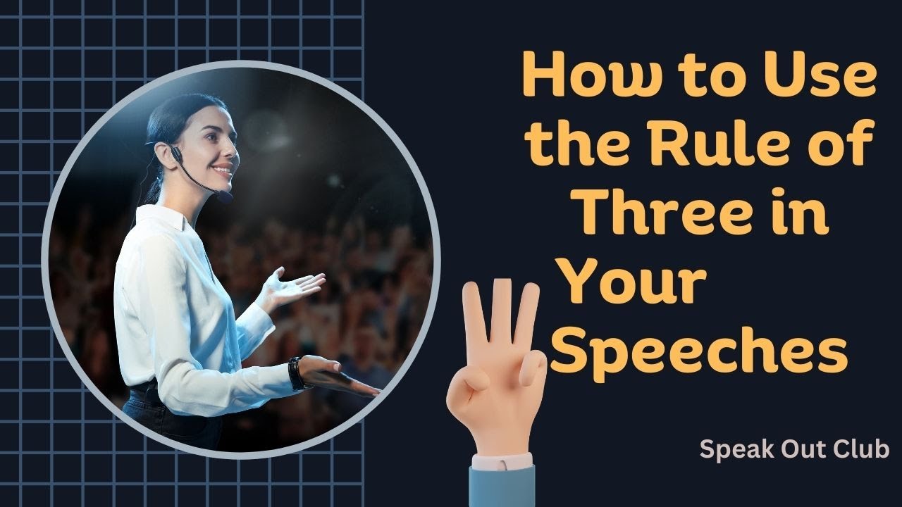 How to Frame your speech using Rule of Three | How to use Rule of Three ...