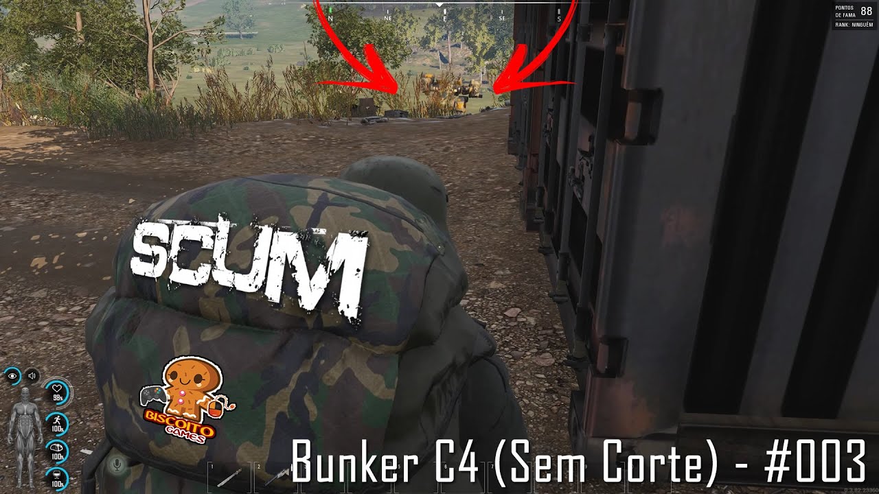 🔴SCUM - ROLÊ ALEATÓRIO🔴 - Bunker de C4 (Sem Corte) - #003 - YouTube