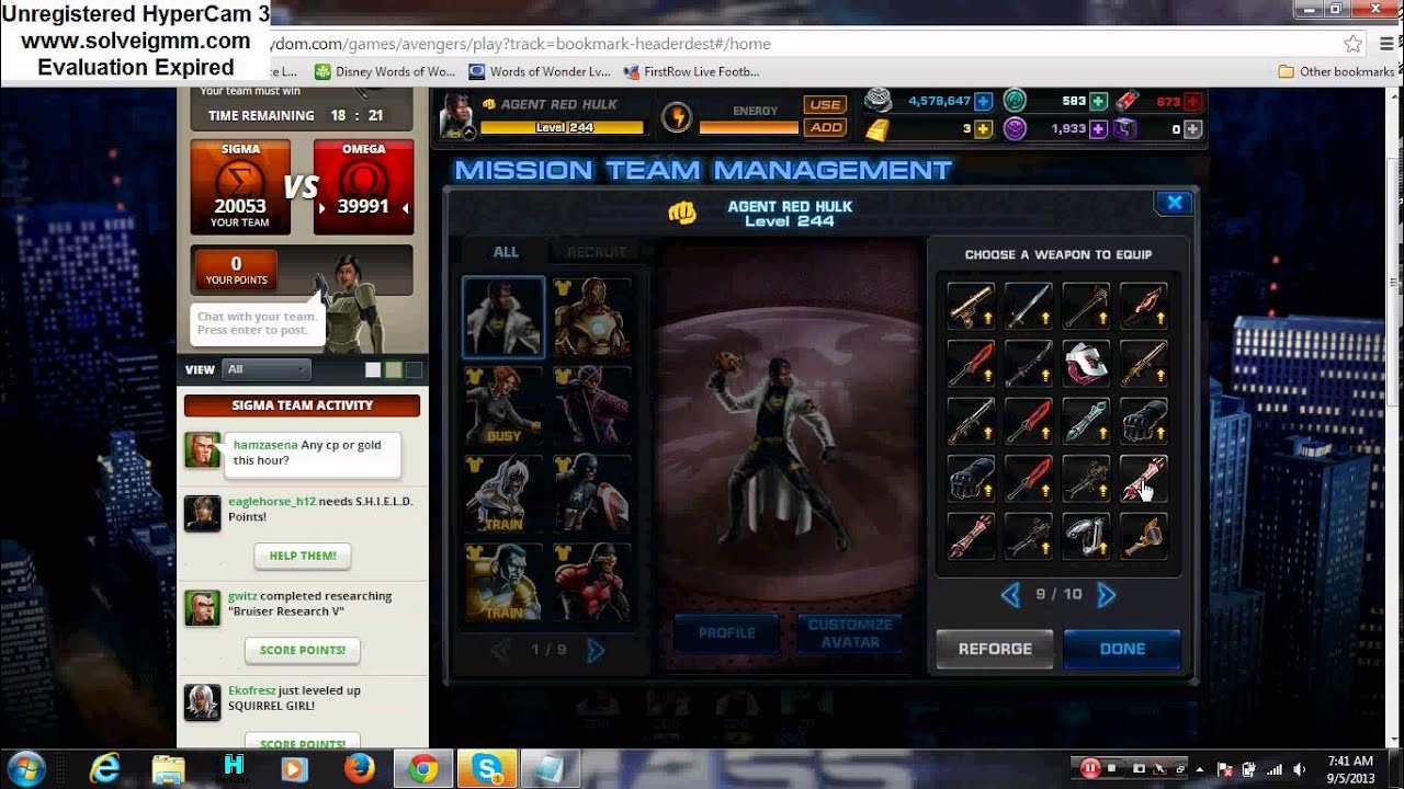 Marvel Avengers Alliance - Playdom Account - YouTube
