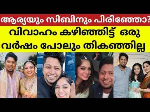 ആര്യയുടെയും സിബിനിന്റെയും ജീവിതത്തിൽ സംഭവിച്ചത് #aryabadai #sibin #news 
