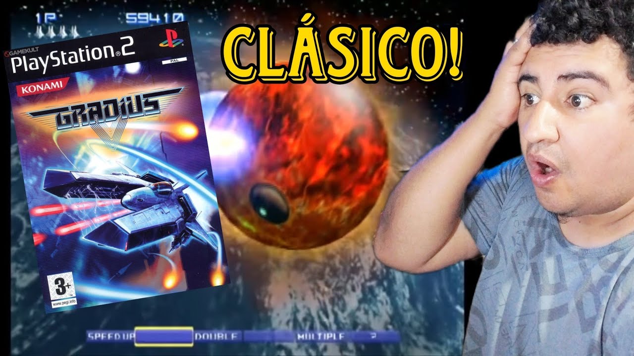 Gradius V de PS2 gameplay - YouTube