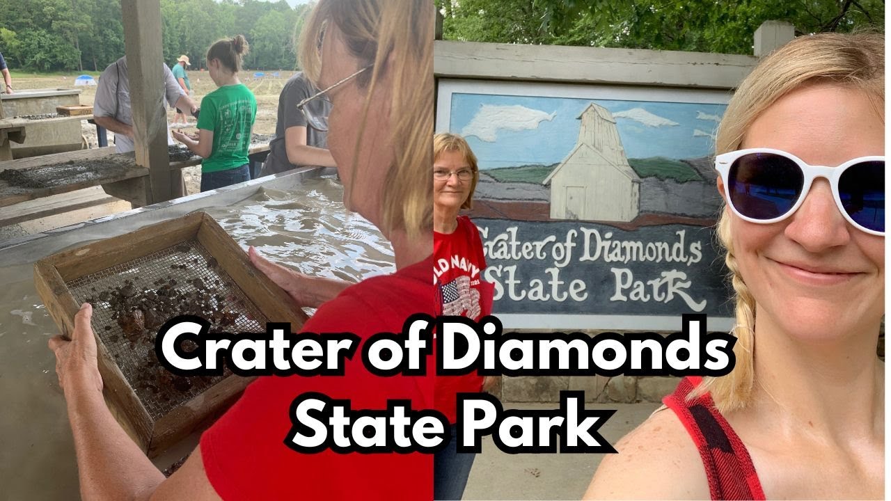 Digging for Diamonds at Crater of Diamonds State Park! - YouTube