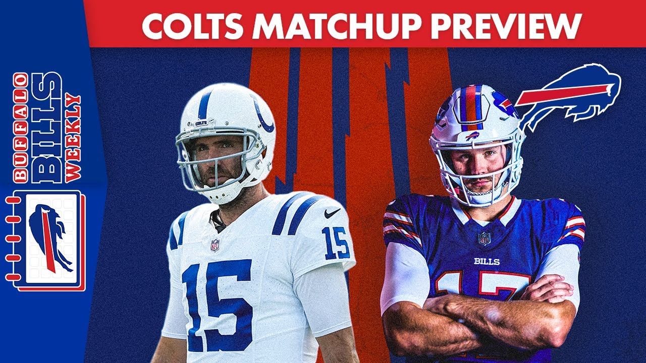 Buffalo Bills at Indianapolis Colts Matchup Preview! | Buffalo Bills ...