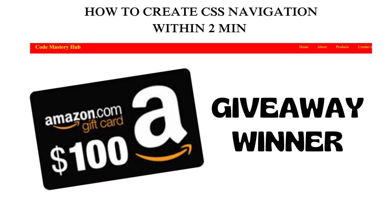 How To Create Css Navigation Within 2 Minutes Css Html Navigationbar 8297
