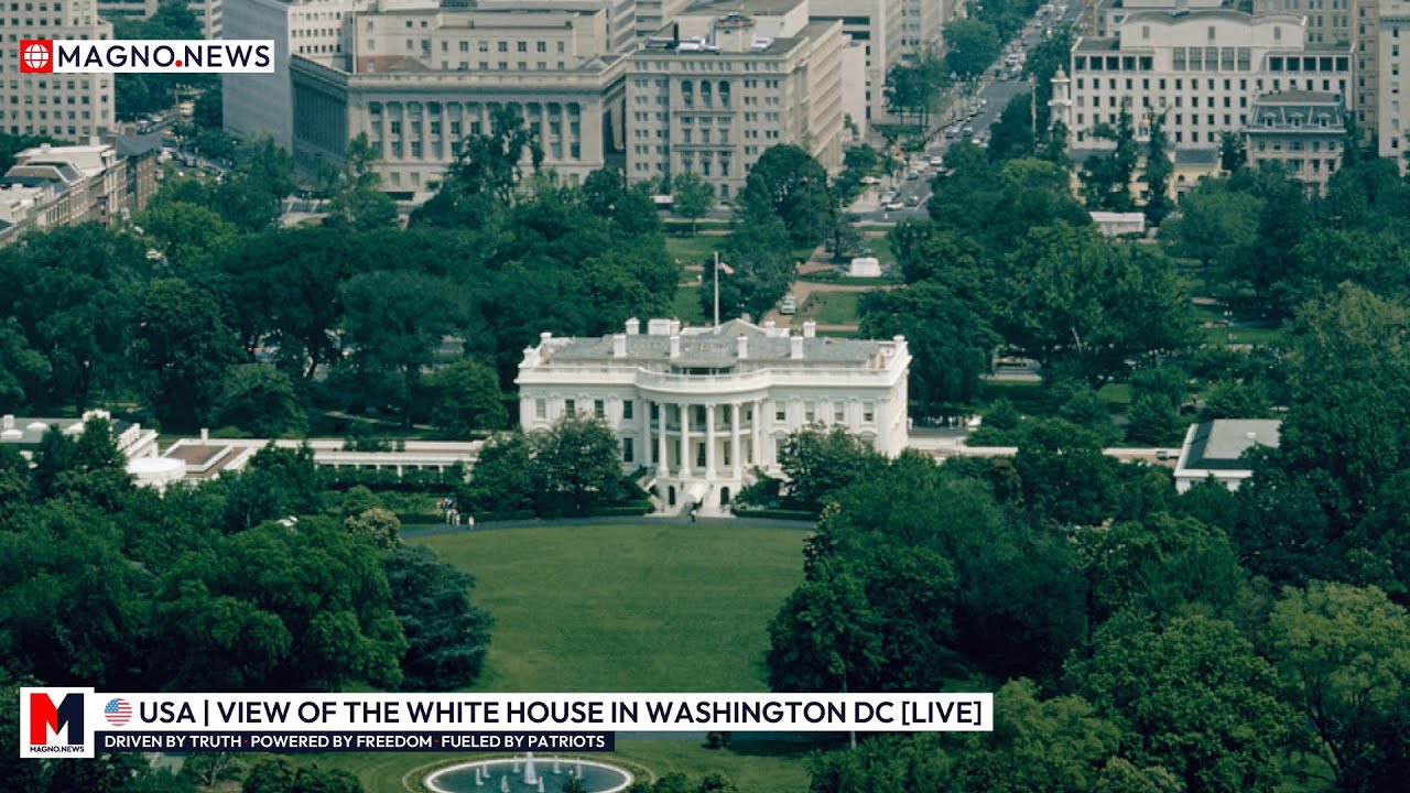 🇺🇸 USA | VIEW OF THE WHITE HOUSE IN WASHINGTON DC [LIVE CAM] - YouTube