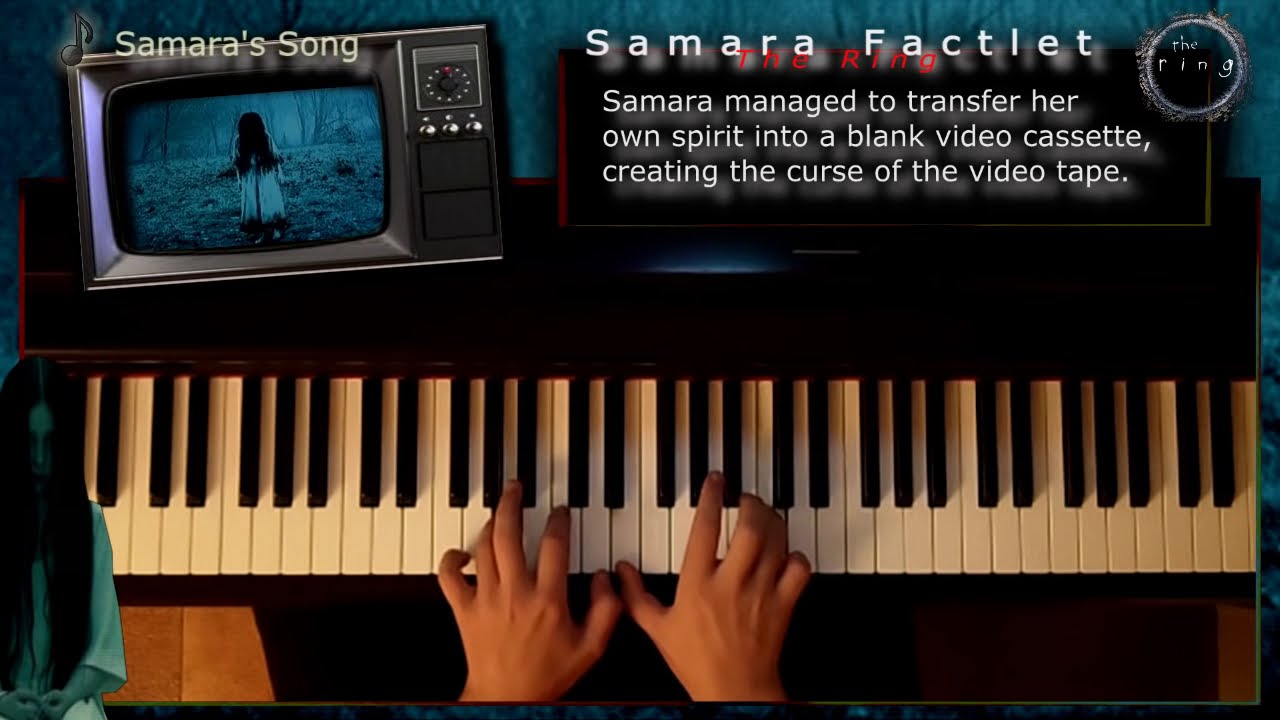 The Ring - Samara's Song, Piano - YouTube