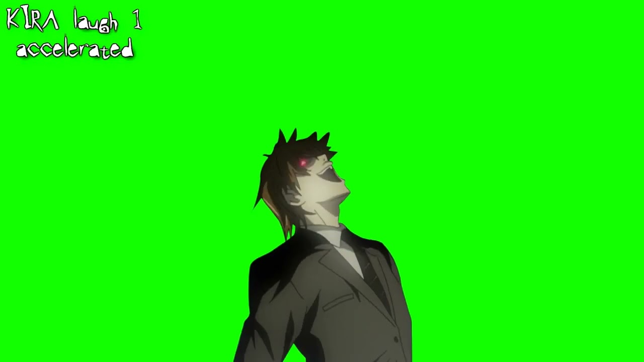 Light Yagami Laugh Gif