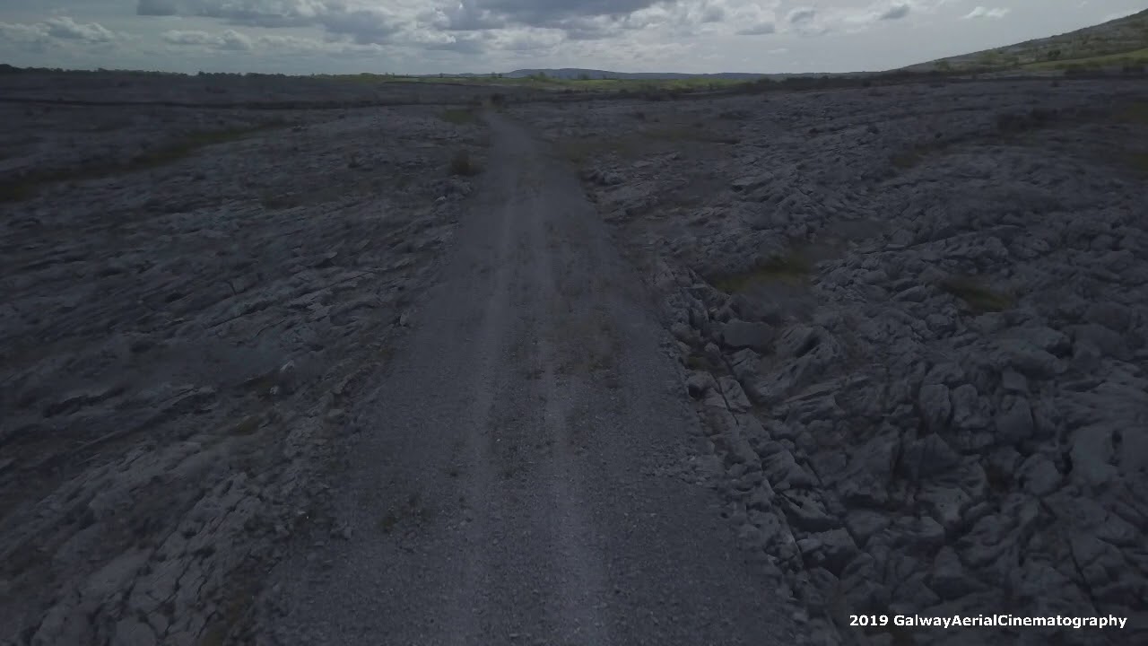 Irish Famine Road By Drone - YouTube