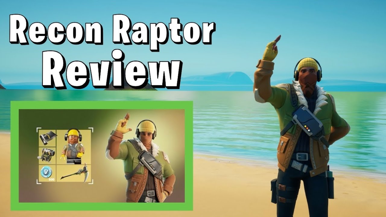 Recon Raptor Review | Chapter 6 - Season 2 Starter Pack Skin - YouTube