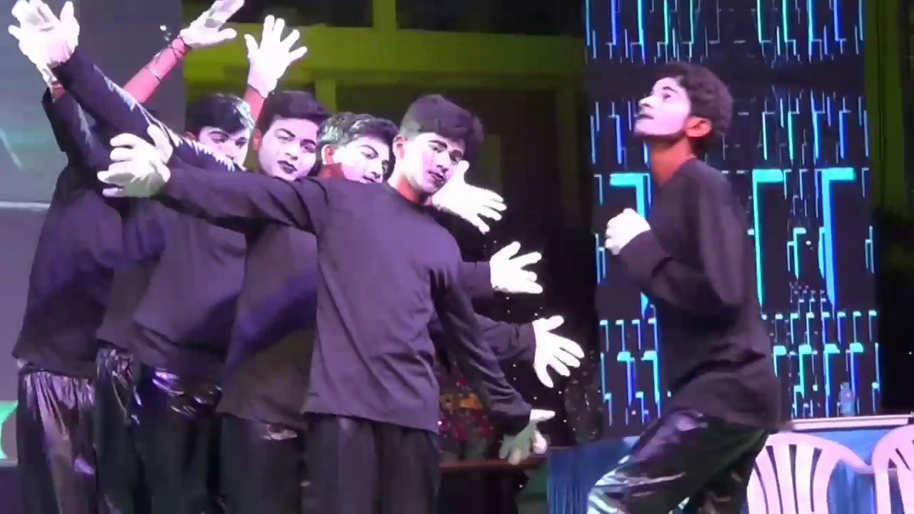 Mime performance in annual day 2k17 in MREM - YouTube