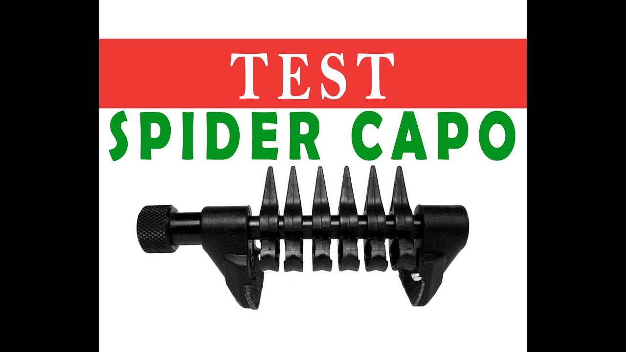 Test spider capo [ capodastre spécial ] vidéo #1 - YouTube