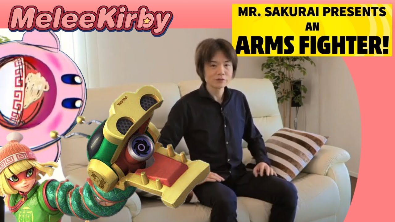 Mr. Sakurai Presents: Super Smash Bros. Ultimate ARMS Fighter ...