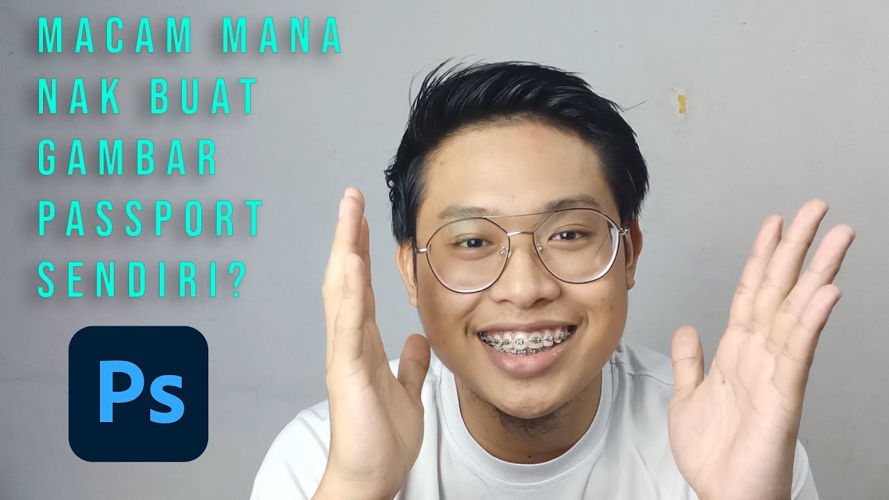 MACAM MANA NAK BUAT GAMBAR PASSPORT SENDIRI - YouTube