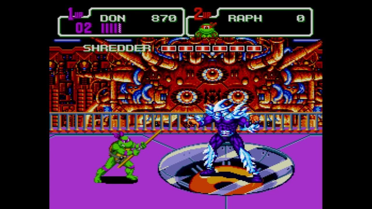 Genesis - Teenage Mutant Ninja Turtles The Hyperstone Heist - Longplay ...