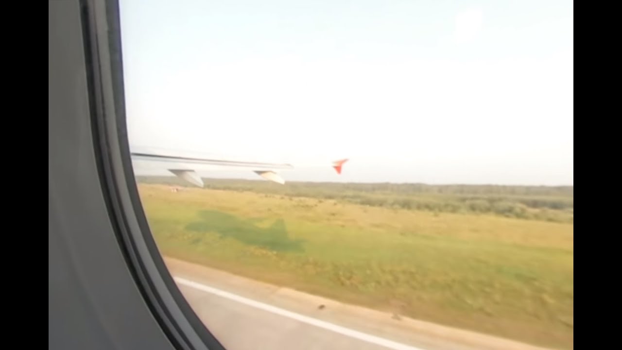 360° Virtual Reality video takeoff Airbus A320 Aeroflot (part 3) - YouTube