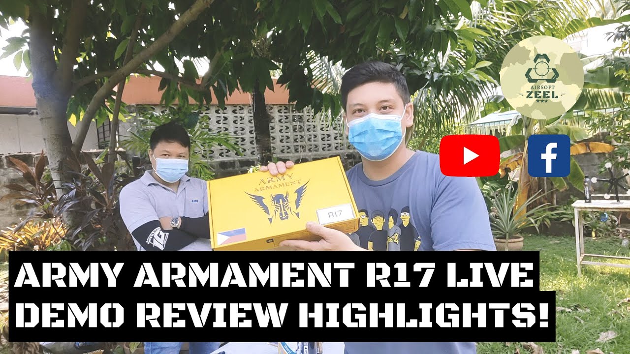 Army Armament R17 live Demo Review Highlights - YouTube