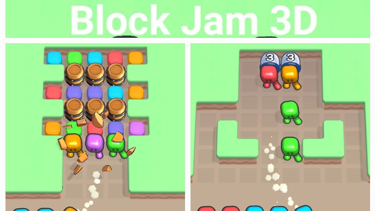 Block Jam 3D Mobile Gameplay levels 10-13 (One Word: FUN) - YouTube