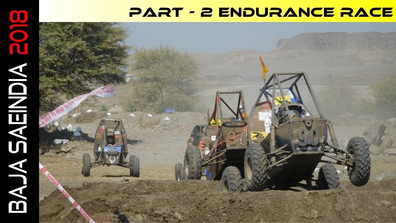 FULL COVERAGE : ENDURANCE RACE | Mahindra BAJA SAEINDIA 2018 | Part 2 ...