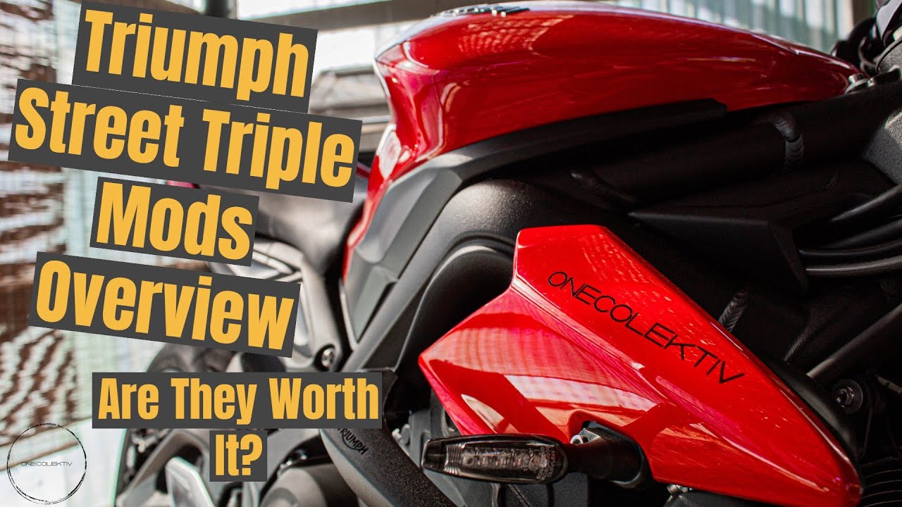 Triumph Street Triple S 660 Mods Overview. Are They Worth It? - YouTube