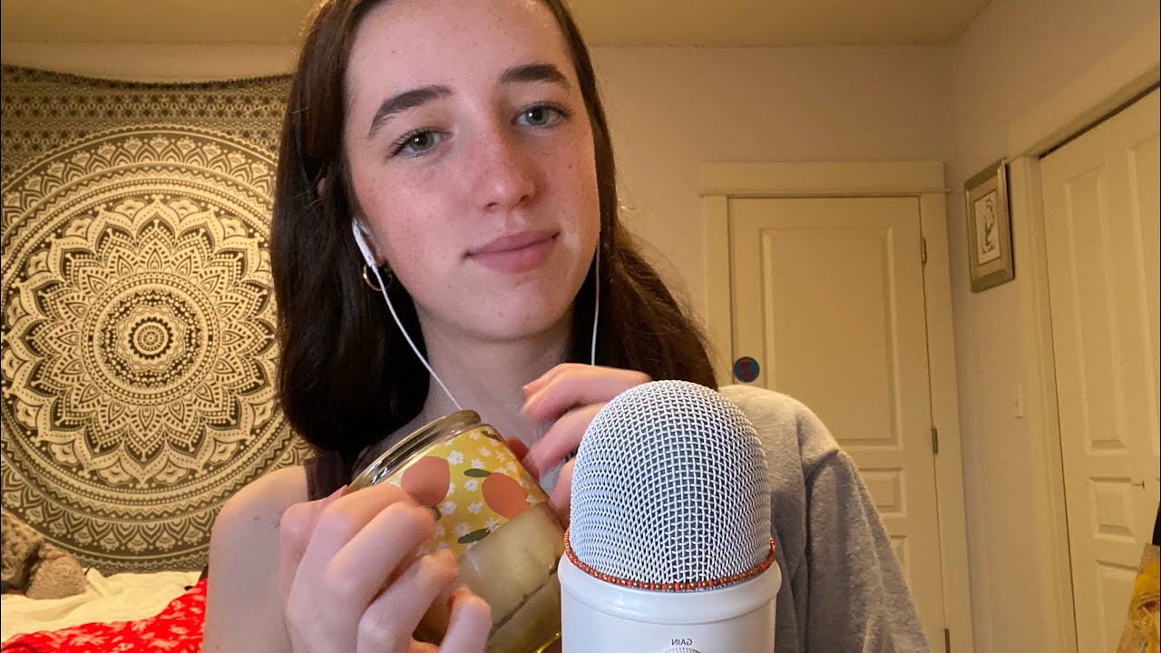 Asmr random triggers + whisper rambling - YouTube