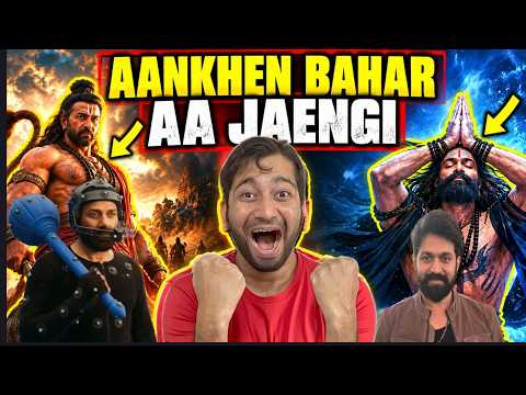 Sunny Deol as HANUMAN Poster  Review | Yash As RAAVAN Teaser 2 | Ramayana Promotions Starts 