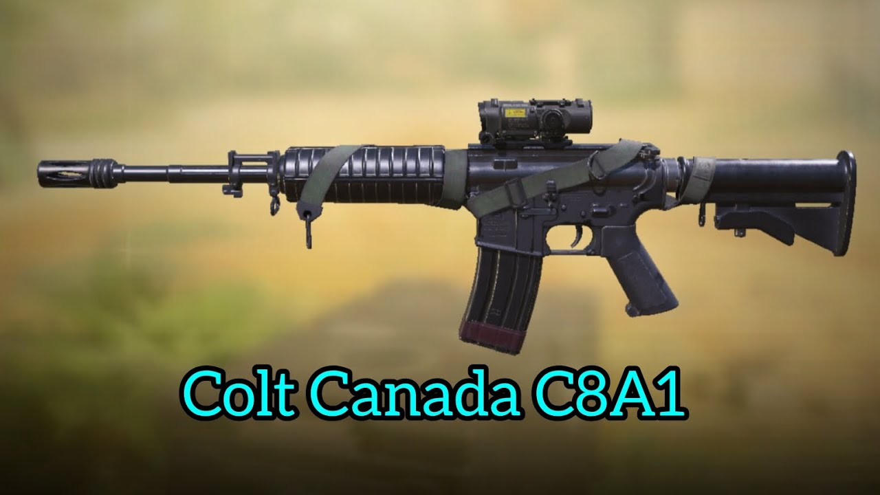 Chuyển đổi vũ khí Colt Canada C8A1 - Call Of Duty Mobile - YouTube