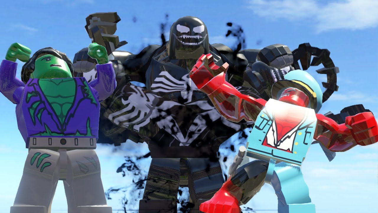 LEGO Hulk(Transformation) Vs Red Hulk(Transformation) Vs Venom ...