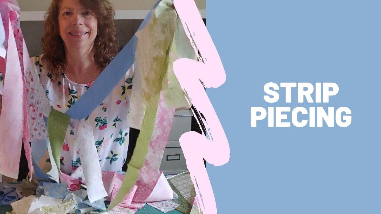 How to Make a Strip Quilt Block, Strip Piecing for Beginners, PART 1 ...