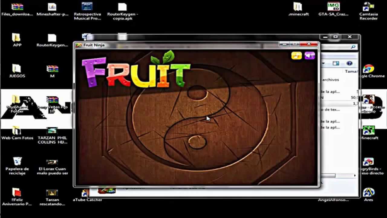 Descargar e Instalar - Fruit Ninja (Windows XP/7) - YouTube