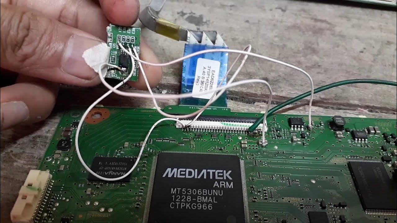 How To Replace panel LCD TV Sony #lcd dead pixel - YouTube