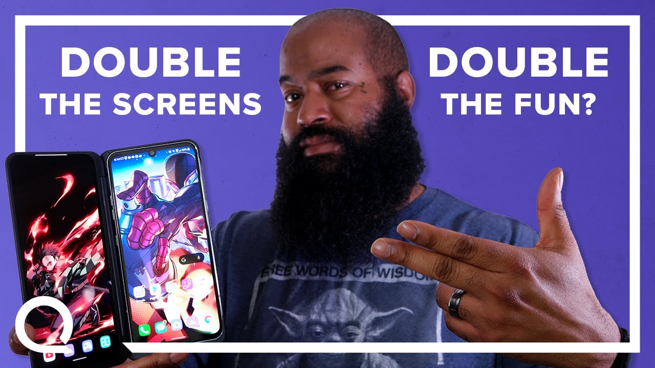 An AFFORDABLE "Folding" Flagship Phone? - LG V60 ThinQ 5G Review - YouTube