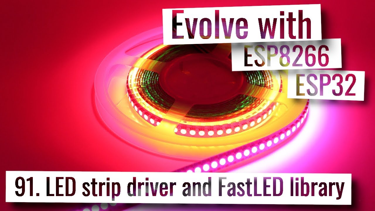 ESP32 and ESP8266 - Led Strip Driver - YouTube