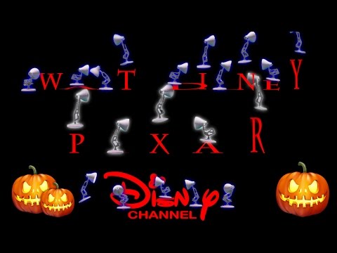 Twenty One Luxo Lamps Spoof Walt Disney-Pixar-Disney Channel Halloween Time Reverse